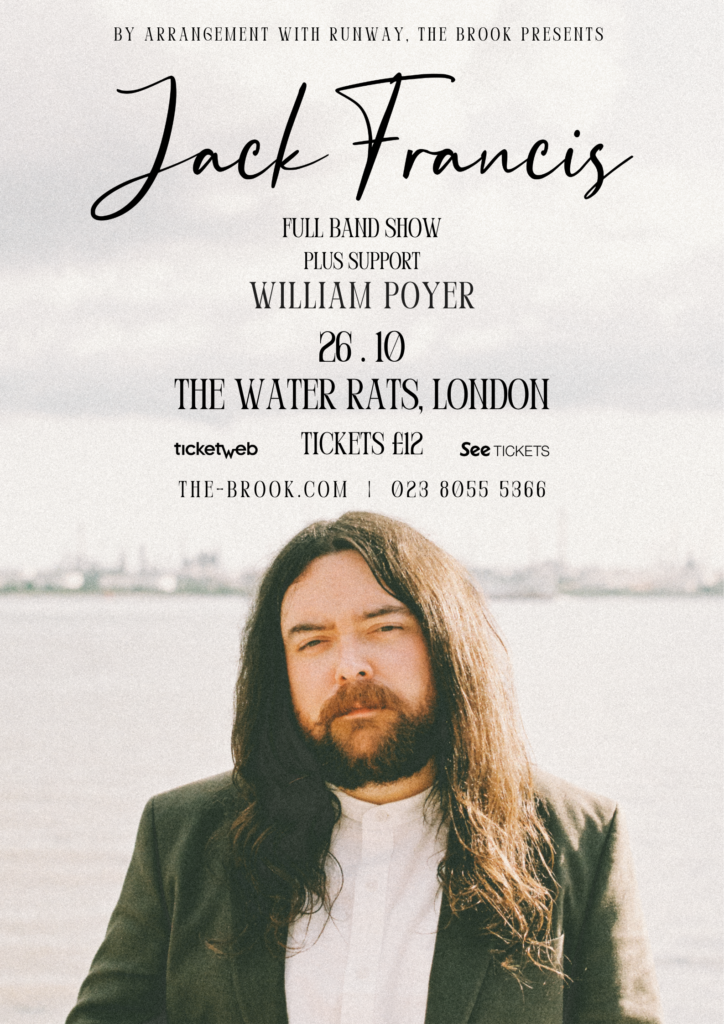 Jack Francis - Full Band Show, LONDON - The Water Rats