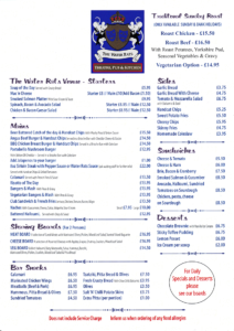 Food - The Water Rats