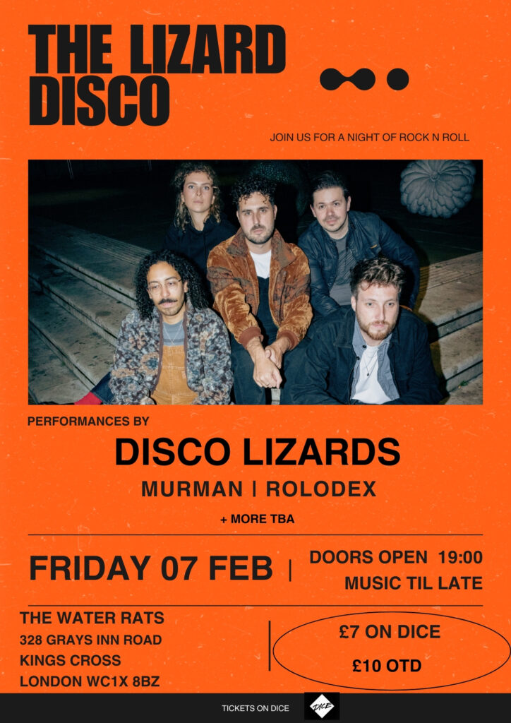 The Lizard Disco w/ Disco Lizards & More - The Water Rats